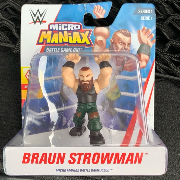WWE | Toys | 25 Wwe Micro Maniax Series 1 Braun Strowman Roman Reigns ...